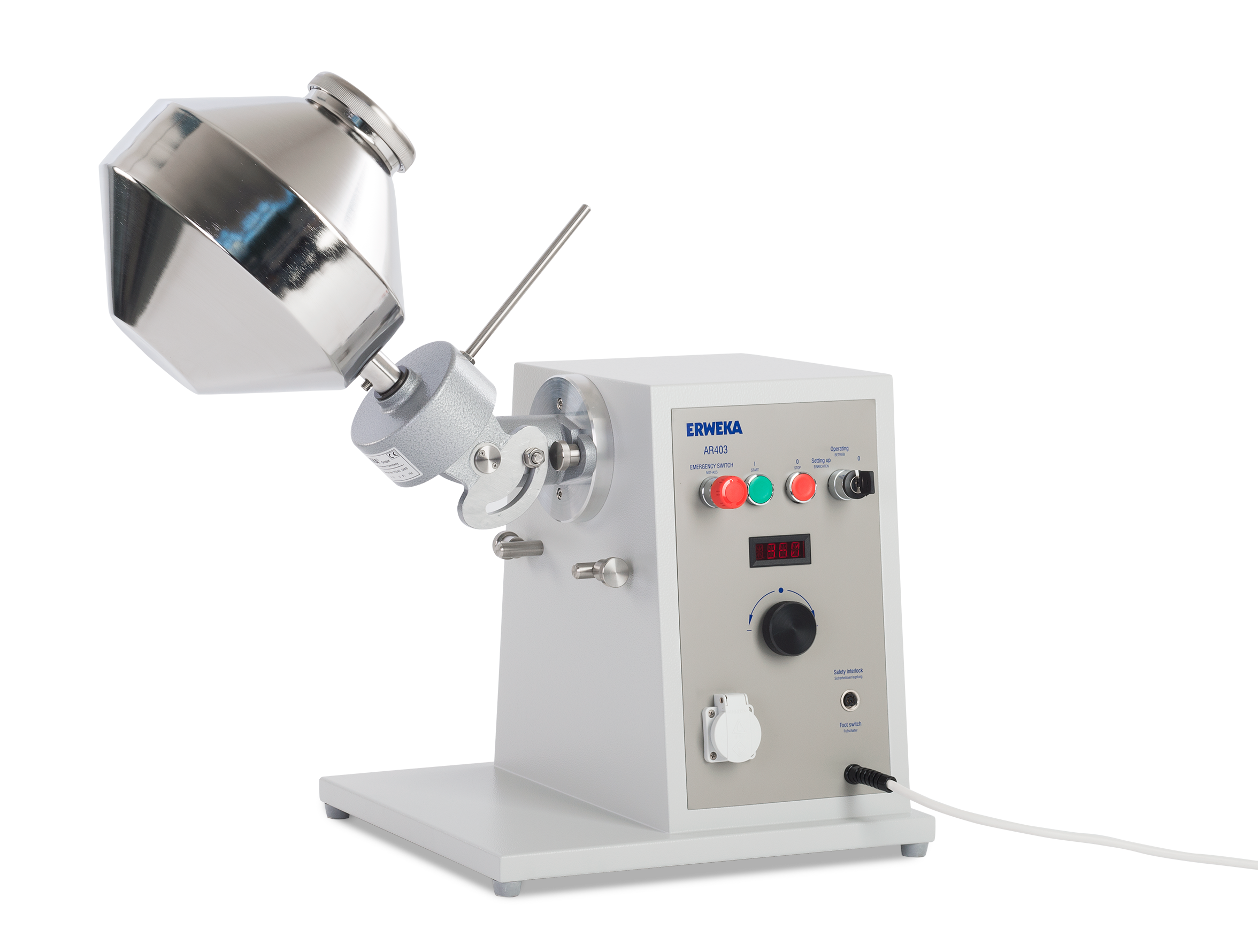 Double Cone Mixer Tablet Testers