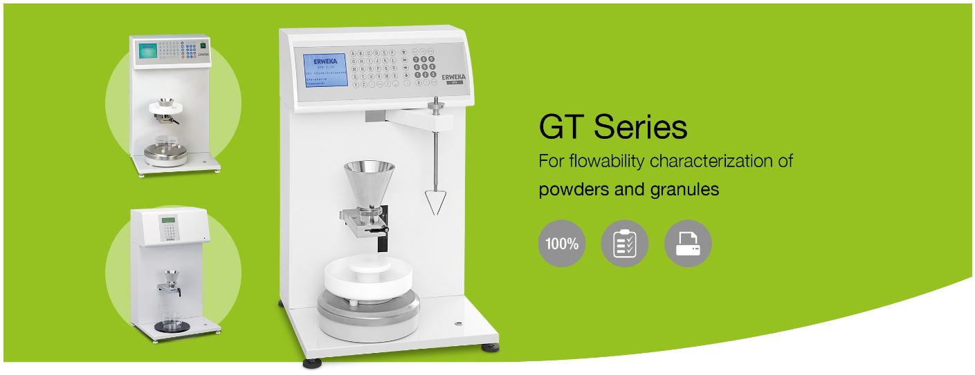 GT Series Granulate Flow Testers – Tablet-Testers