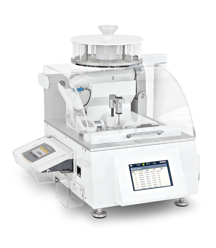 Automated Tablet Hardness Tester MultiCheck 6 - Tablet-Testers